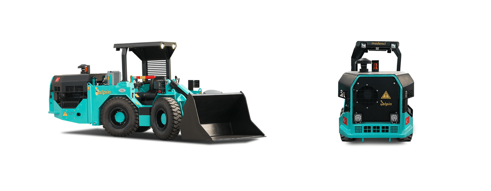 LHD 1.2 UNDERGROUND LOADER - Alpin Makine