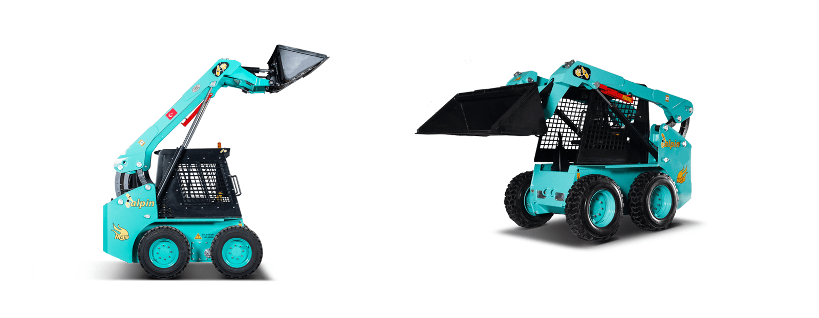M60 MİNİ YÜKLEYİCİ - Alpin Makine